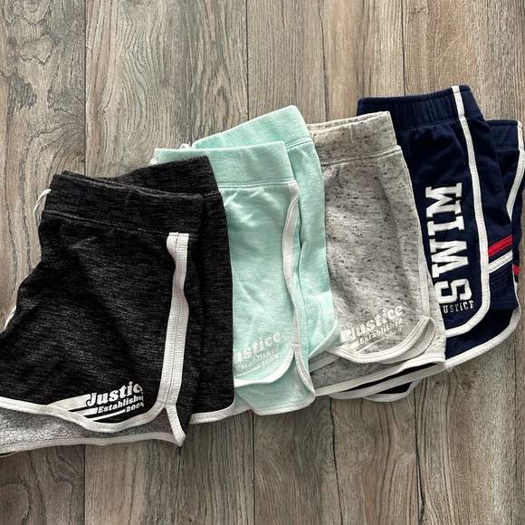 Justice | Bottoms | 4 Pairs Of Moveable Justice Shorts For Girls | Poshmark